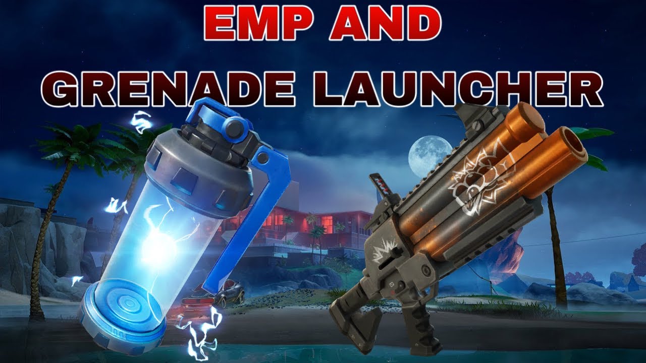New Shield Breaker EMP and Sticky Grenade Launcher In Fortnite! - YouTube
