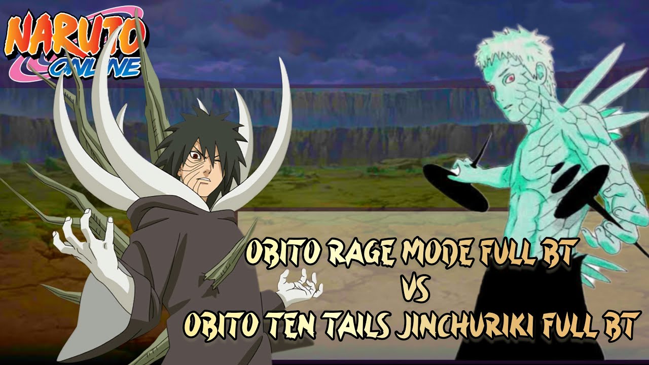 Arena space time || Obito rage mode bt vs Obito Ten tails jinchuriki bt ...