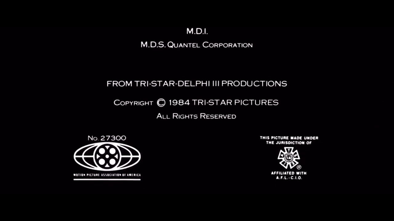 A Tri-Star Release/MPAA Rating Card (PG-13, 1984) - YouTube