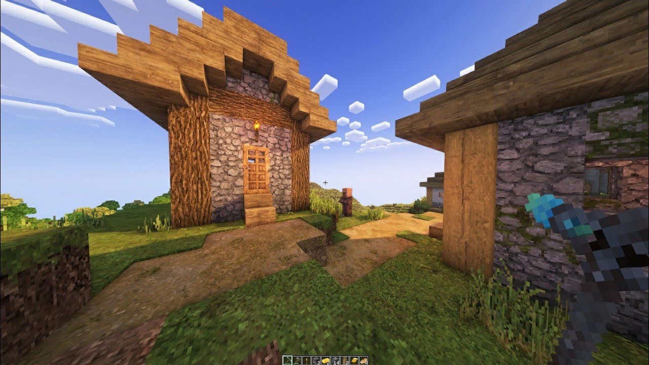 Minecraft Realistic Gameplay With Maxed out Graphics [4K60FPS] - YouTube