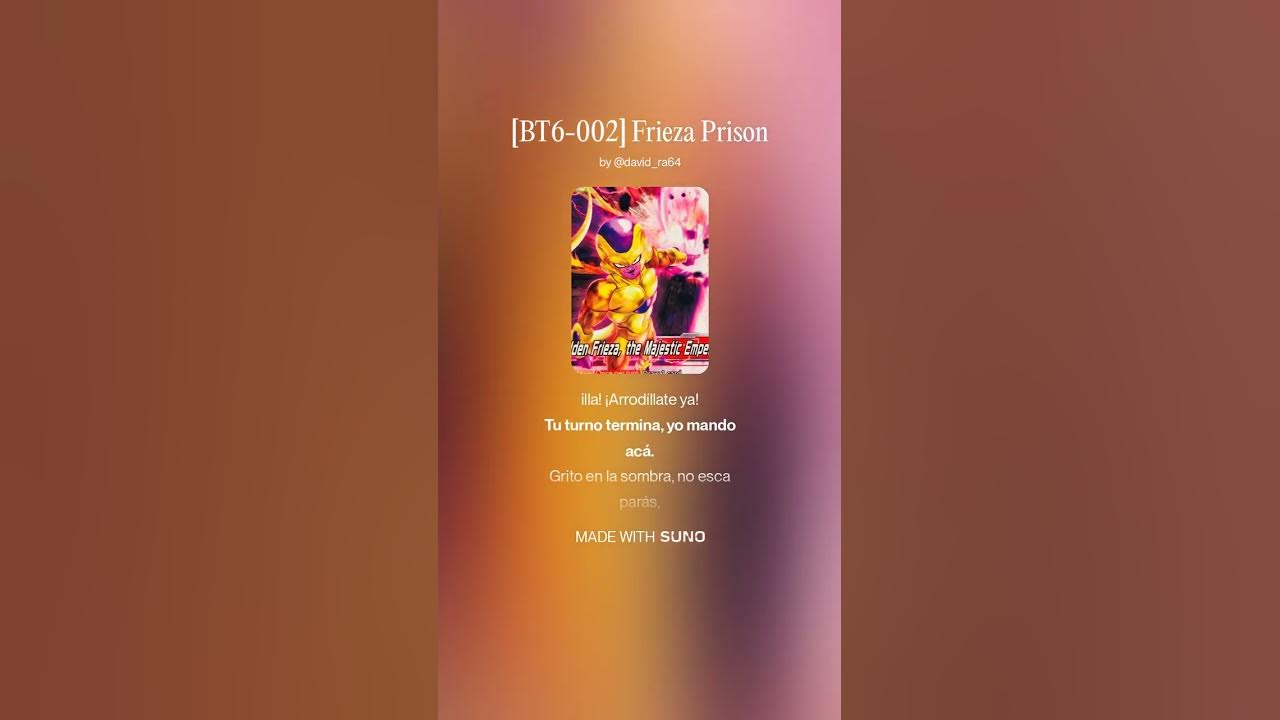 [BT6-002] Frieza Prison - YouTube