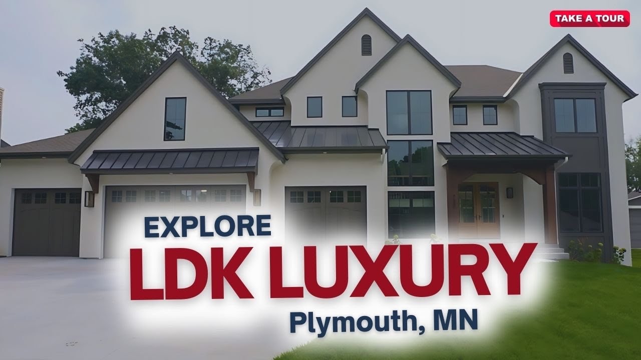 Inside This $2.4M Dream Home in Plymouth, MN by LDK Builders - YouTube