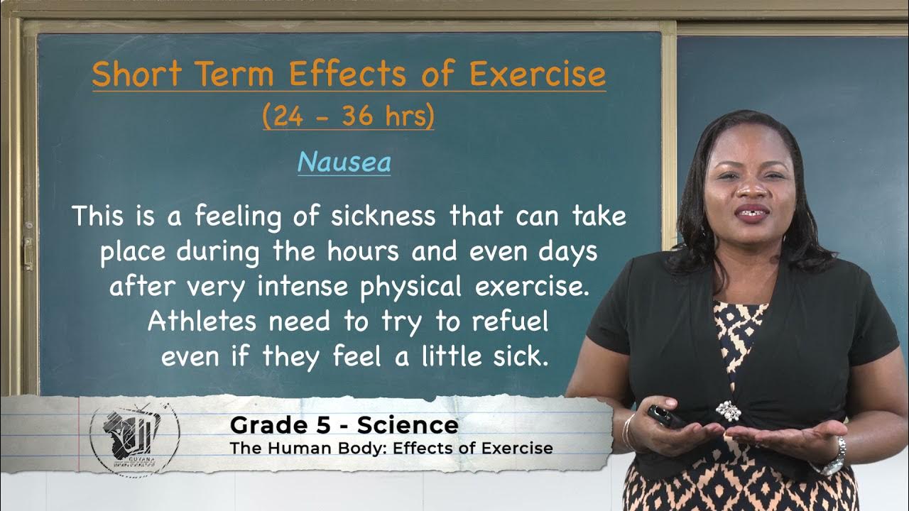 Science - Grade 5: The Human Body - The Effects of Exercise - YouTube
