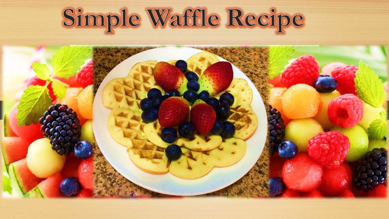 Simple Waffle - YouTube
