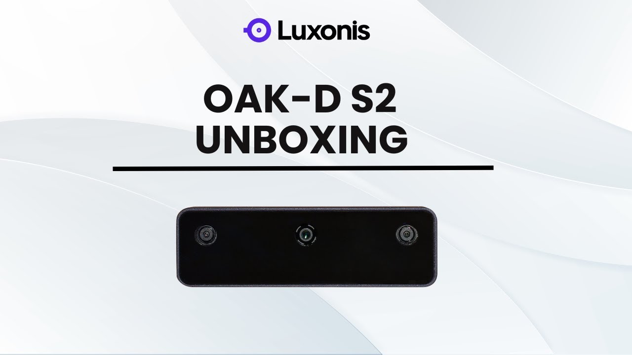Luxonis OAK-D S2 unboxing - YouTube