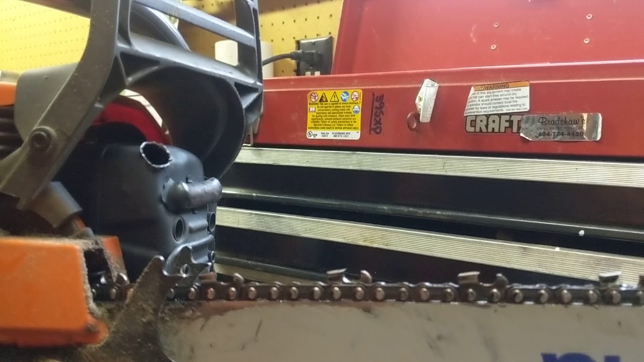 372xp muffler mod - YouTube