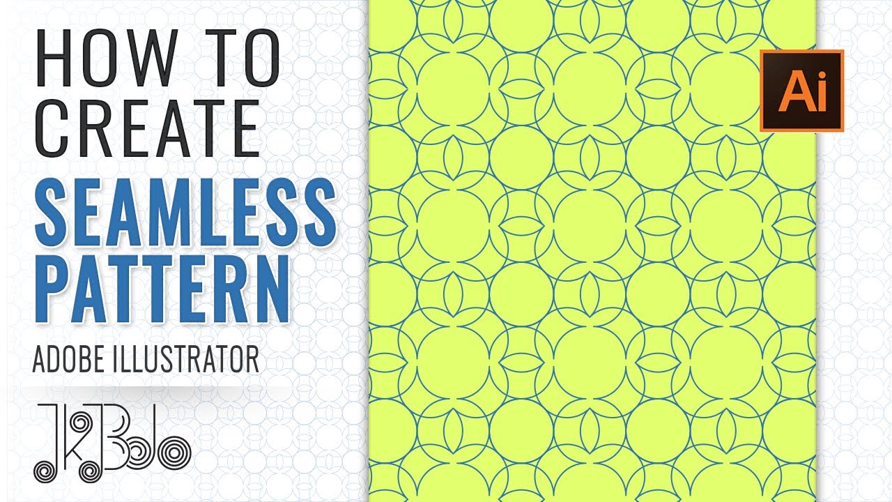 Seamless Pattern | Adobe Illustrator | JKJBdo - YouTube
