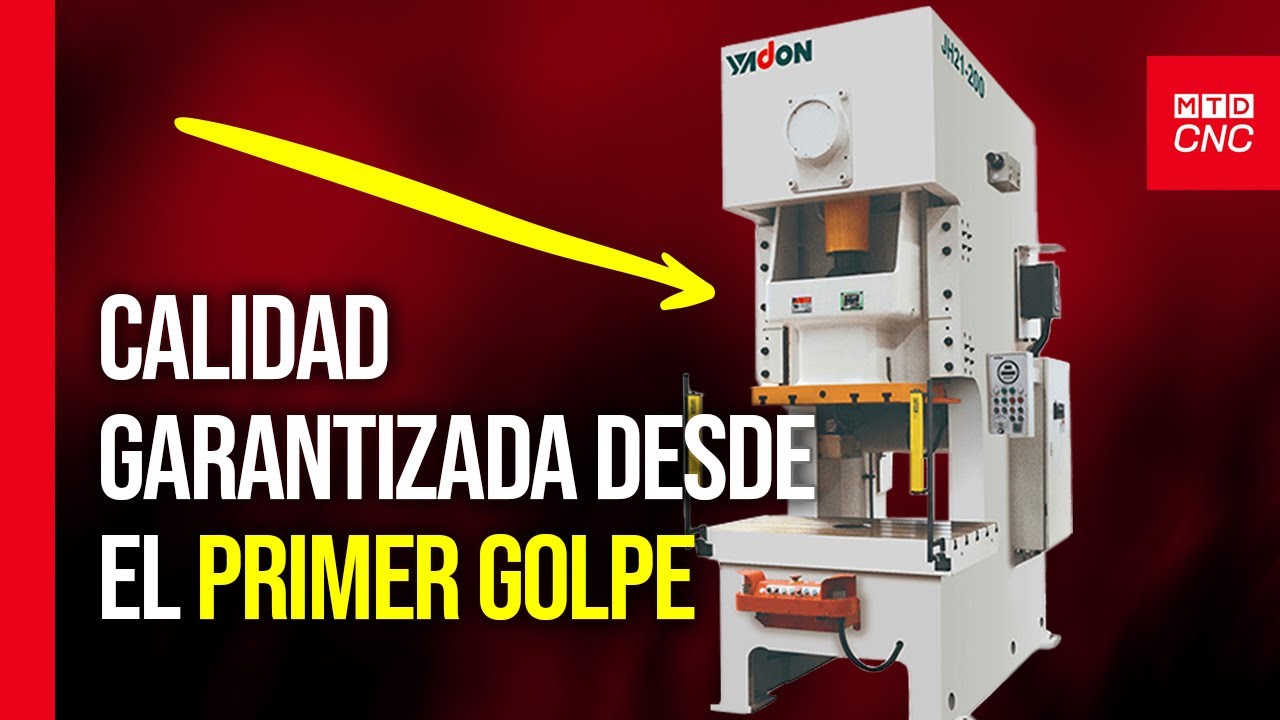 Mejora tu proceso de fabricación con las prensas Yadon - YouTube