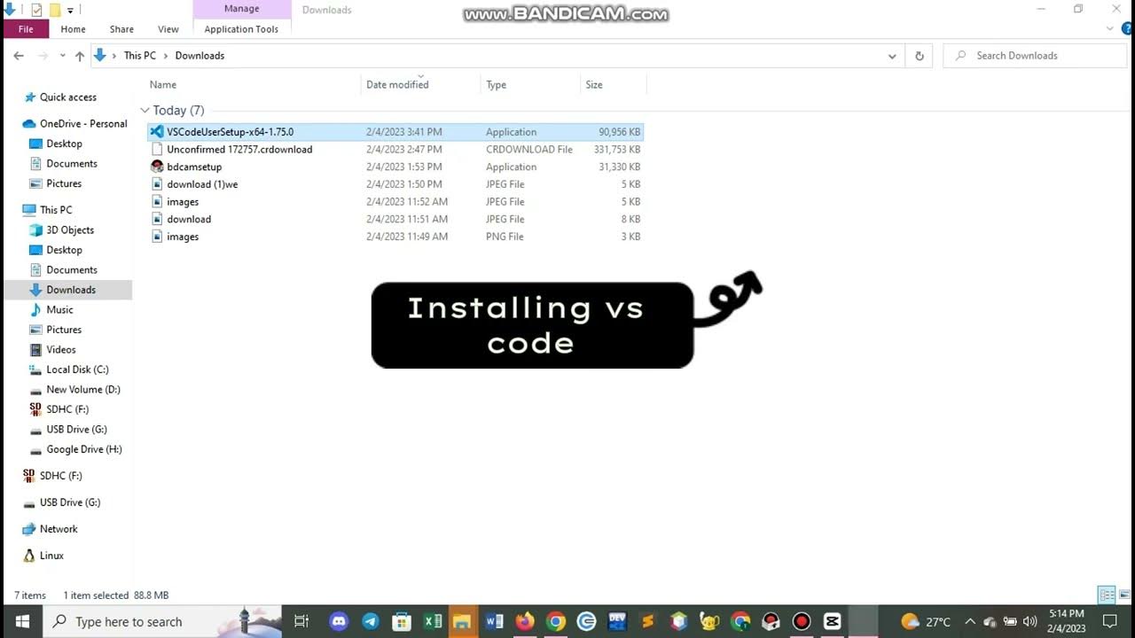 INSTALLING VS CODE EDITOR - YouTube