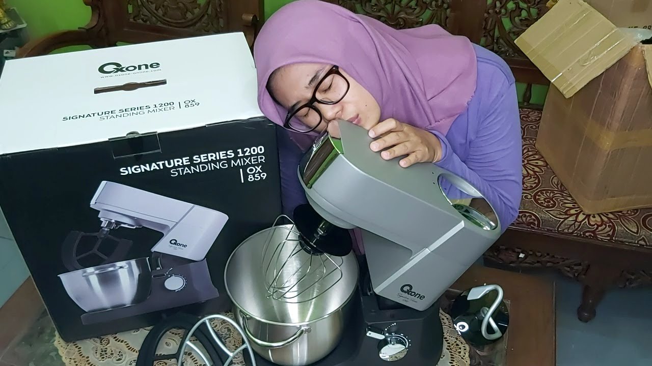Unboxing Standing Mixer Oxone Signature 1200 OX-859 - YouTube