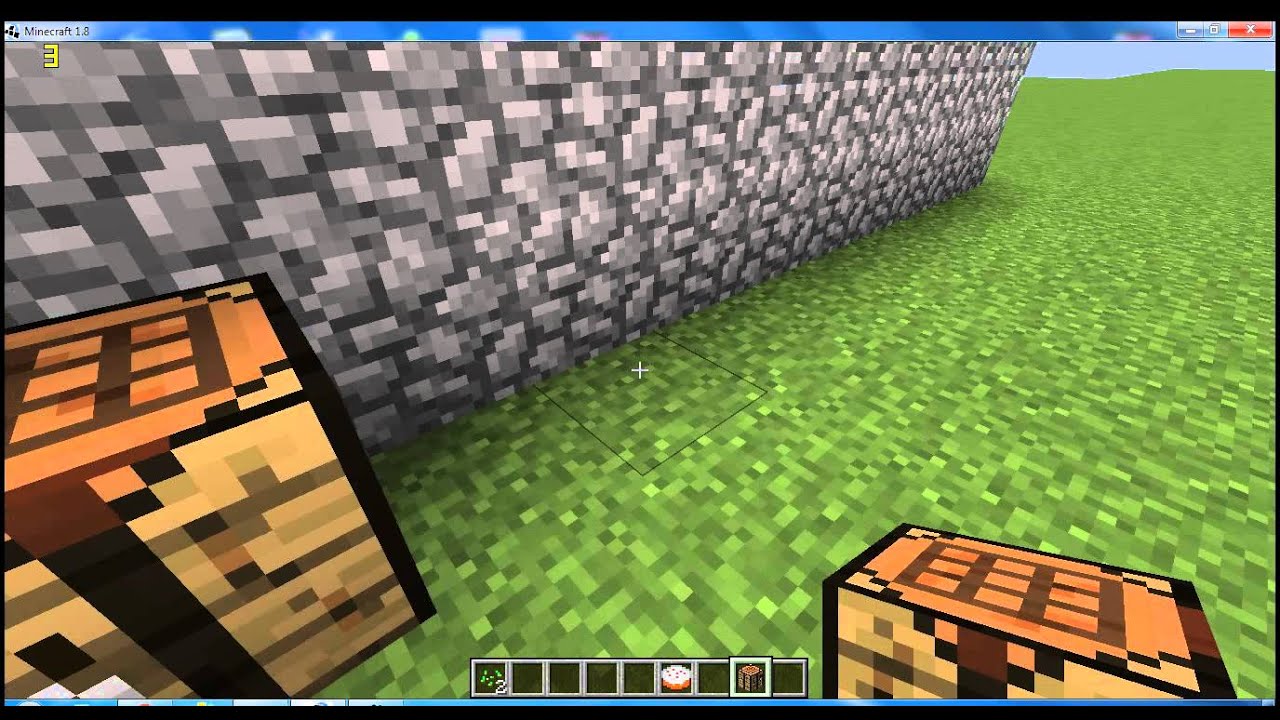 Tutorial de como craftear una tarta o pastel en minecraft - YouTube