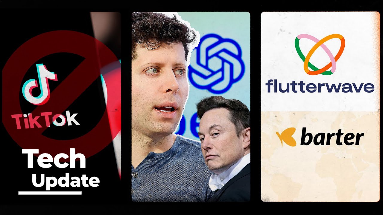 Elon Musk and Sam Altman at war? Is Flutterwave shutting Barter? | News Update - YouTube