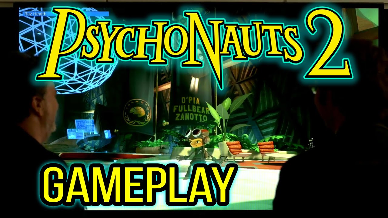 Psychonauts 2 - Gameplay (12 Minutes Worth) - YouTube