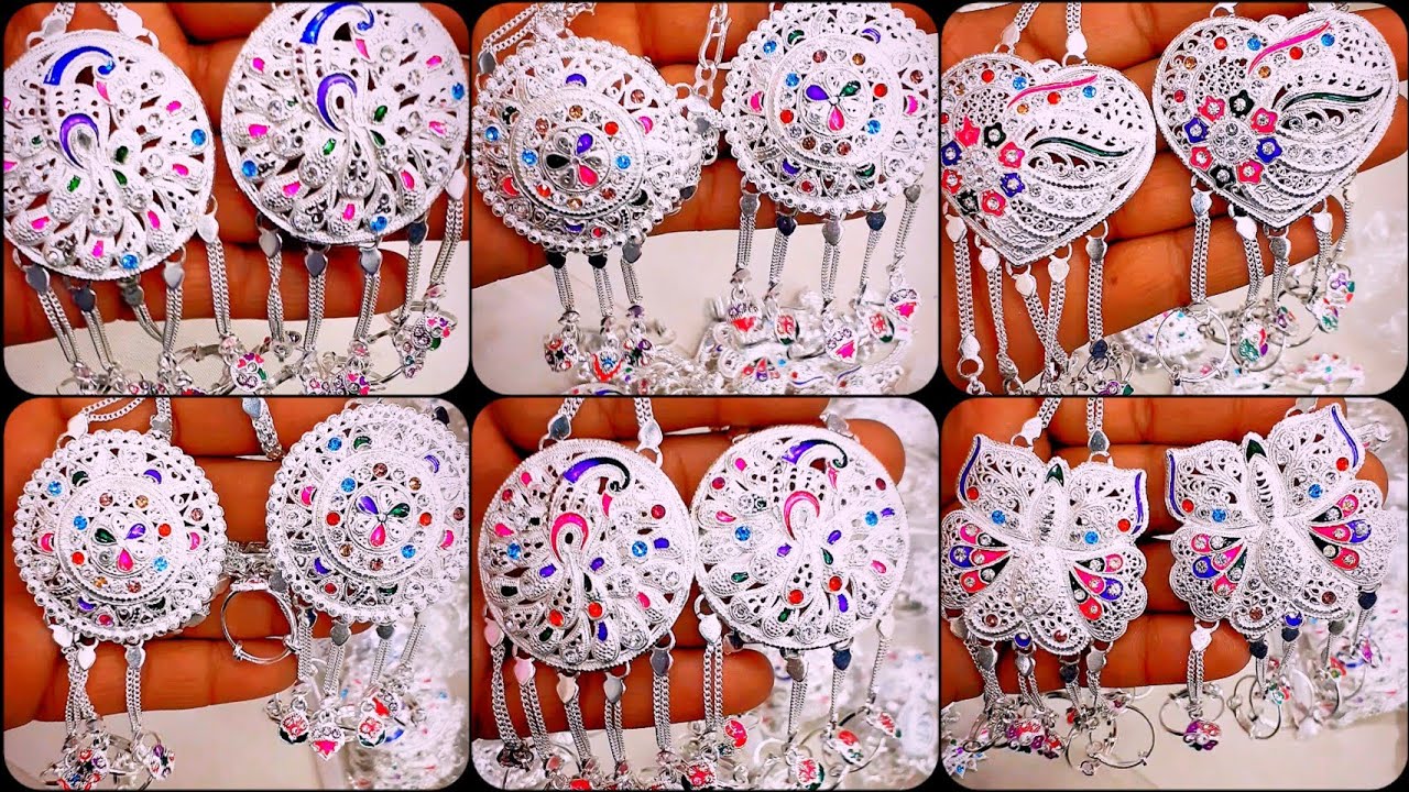 latest silver hathPhool designs 2024||#gold #silver #viral#hathphool# ...