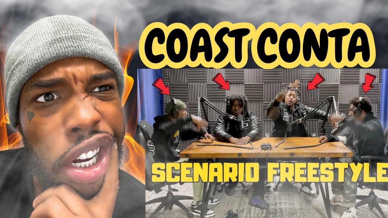 Dissed All Rappers | COAST CONTRA - SCENARIO FREESTYLE (First Time ...