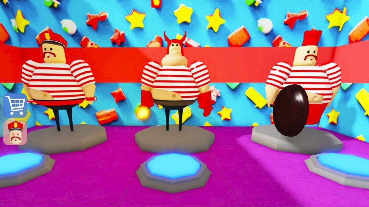 I BECOME EVERYONE in CANDY BARRY'S PRISON RUN! ALL MORPHS - YouTube