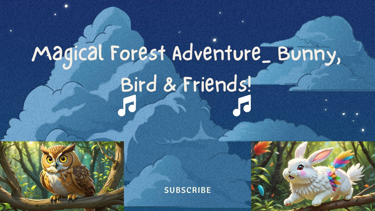Magical Forest Adventure | Rabbit | English Rhyms | Cartoon Saga - YouTube