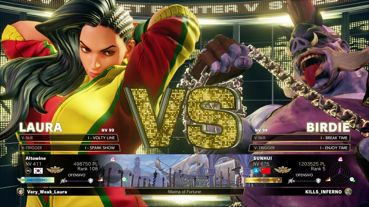 SFV Champion Edition 🔥 Altowine (LAURA) Vs SUNHUI (BIRDIE) 🔥 Online Match's 03-27-2023 - YouTube