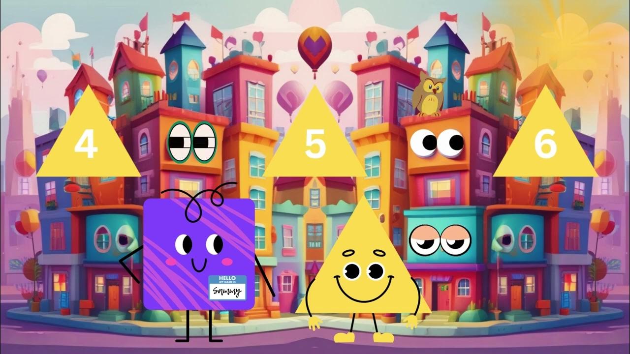 "The Great Shape Adventures: Discover Colors & Numbers with Sammy and ...