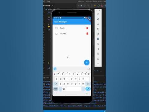 Flutter ToDo App Tutorial for Beginners #short #shorts #shortsvideo #shortvideo - YouTube