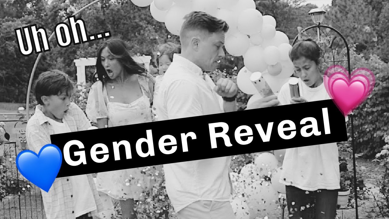 GENDER REVEAL!!! FAIL lol… - YouTube