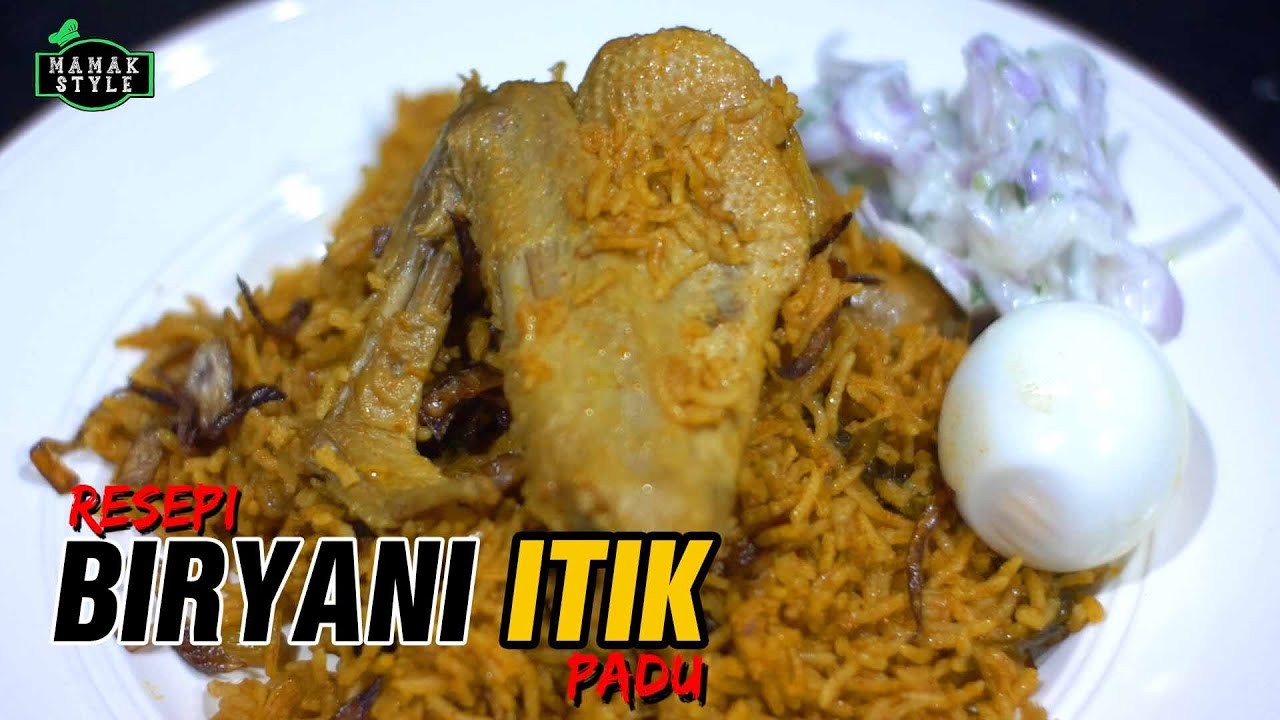 Biryani ITIK | Duck Biryani Recipe | Vathu Biryani | Easy Cooking Steps ...