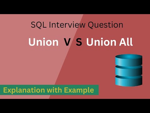 Difference between Union and Union All in SQL #sqlserver #sqltips # ...