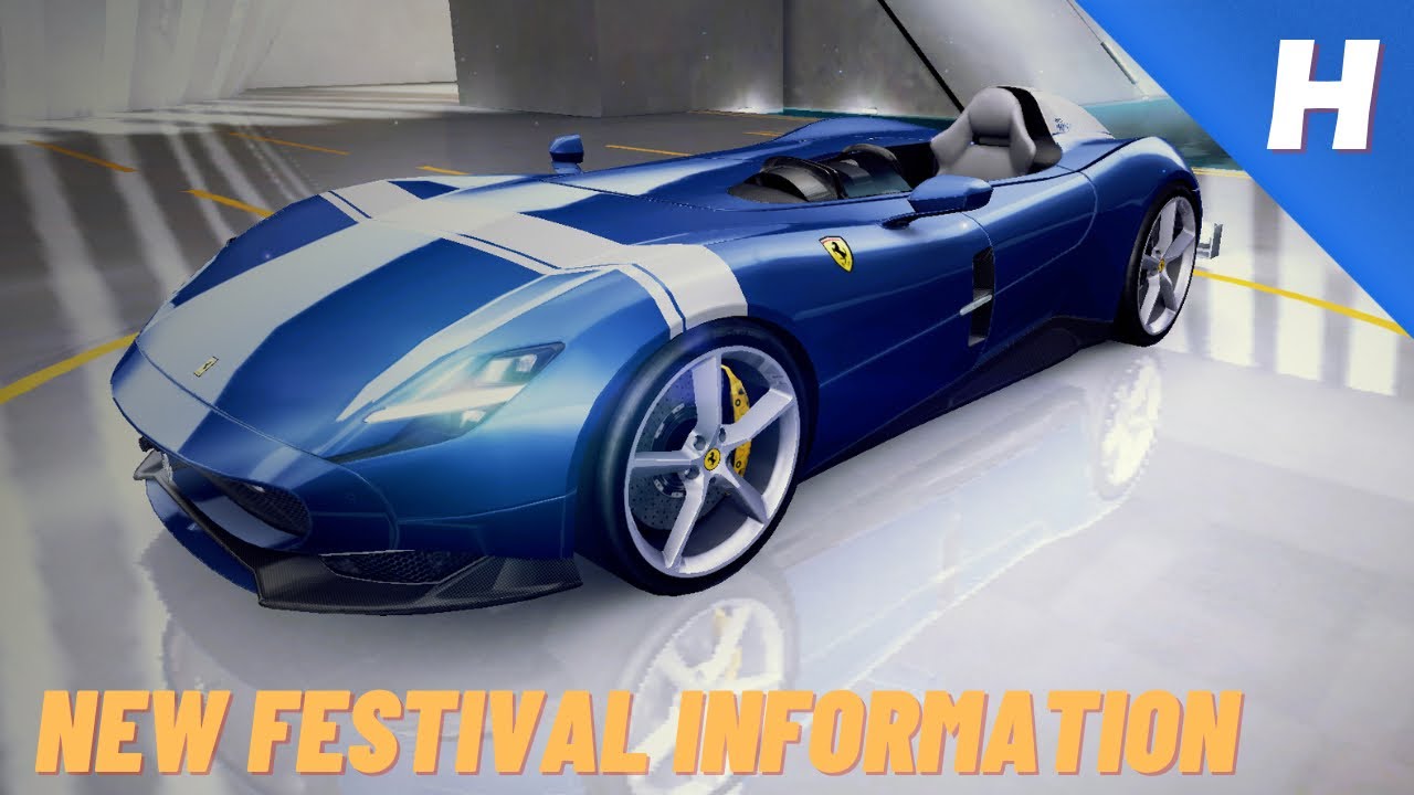 Asphalt 8 : Airborne - Ferrari Monza SP1 Festival Information - YouTube
