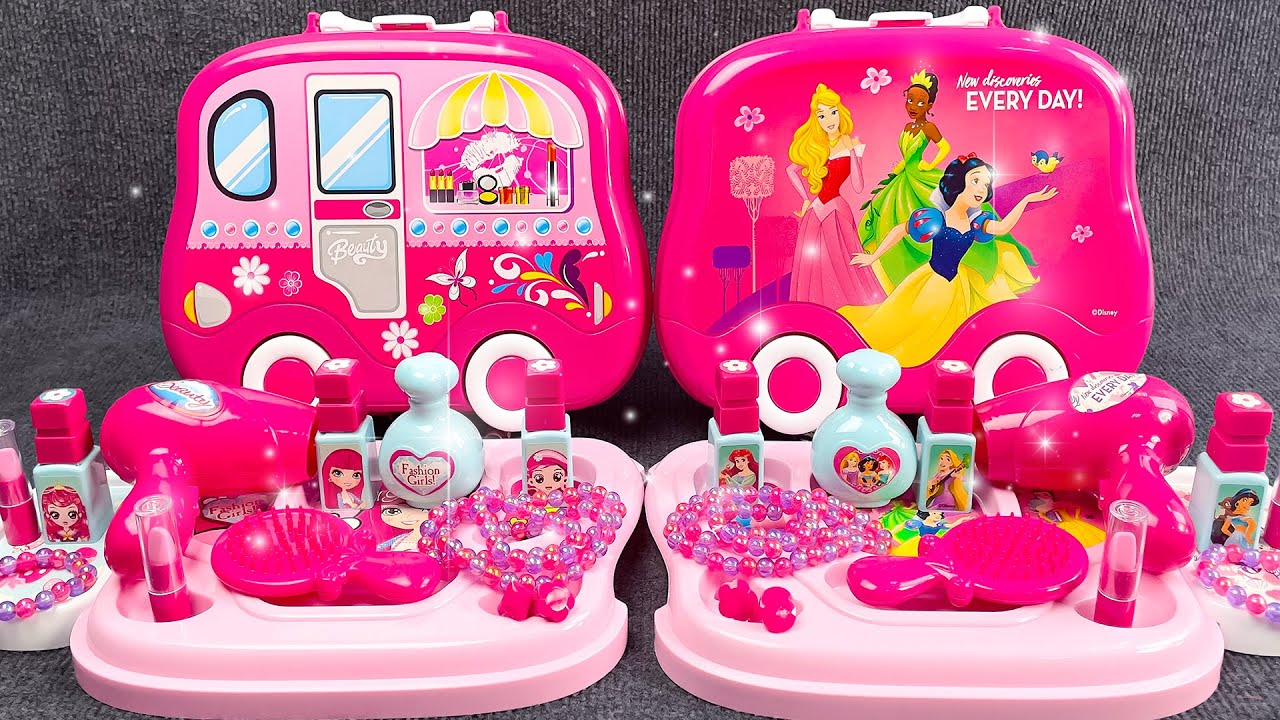 Satisfying with Unboxing Beauty Disney Princess Make up Toys, Beauty ...