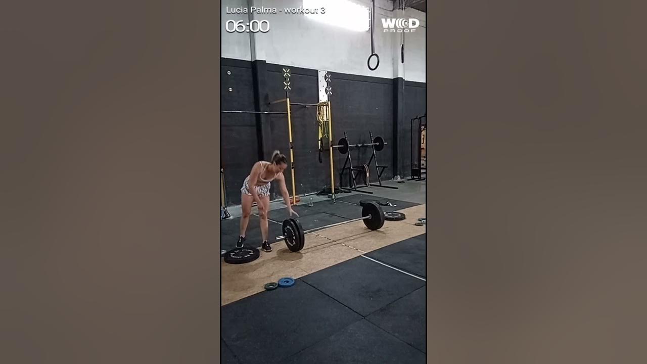 Lucía Palma | Wod 3-Categoría Scaled | West wod - YouTube