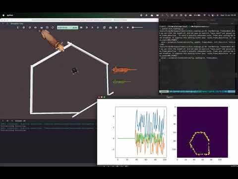 Simulating with Webots: simple grid mapping with wheeled robot with ...