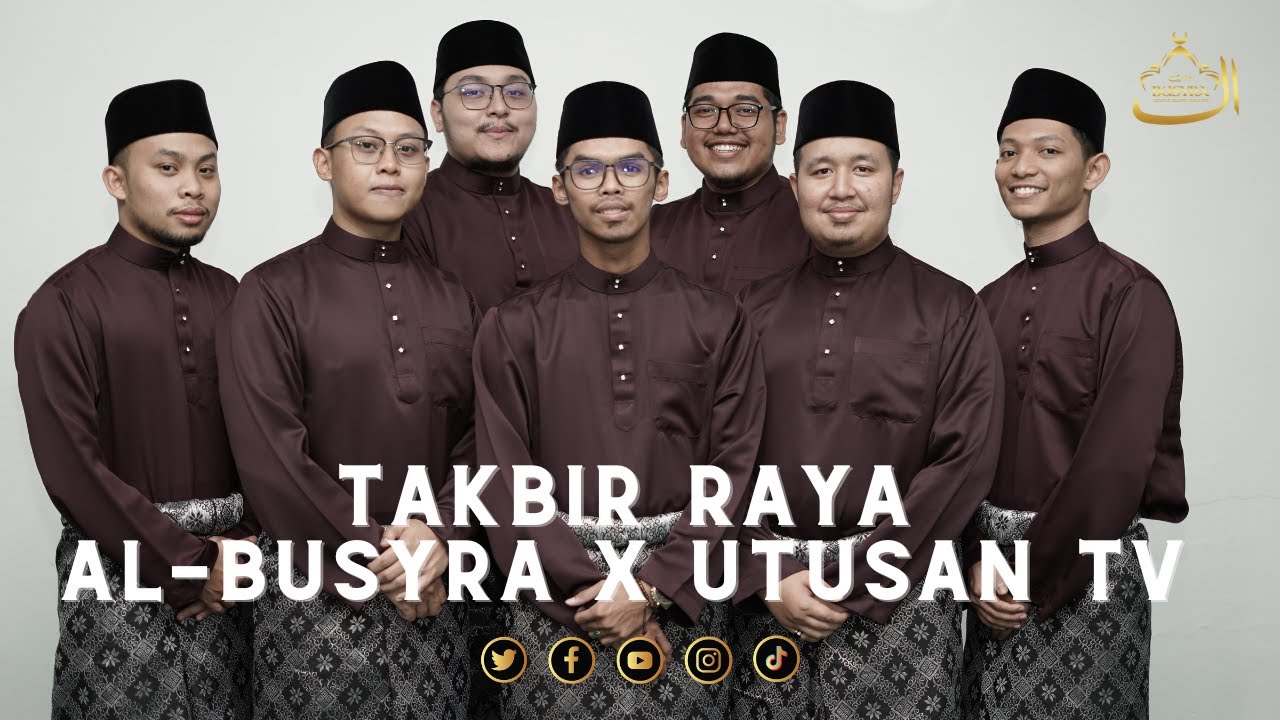 Takbir Raya Al-Busyra x Utusan TV - YouTube