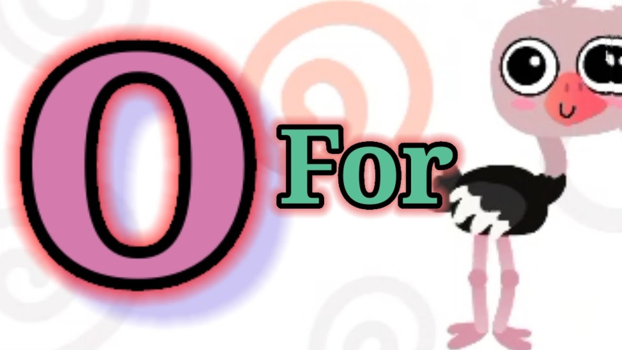 Let's learn the Alphabet O - YouTube