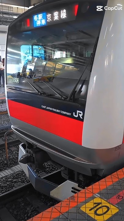 2024年8月11日 Summary of the Keiyo Line of Japanese trains （Soga Station） - YouTube