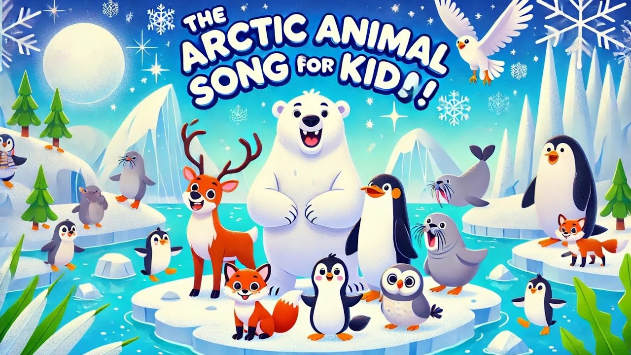 ️🎶 The Arctic Animal Song for Kids! 🎶 ️ - YouTube