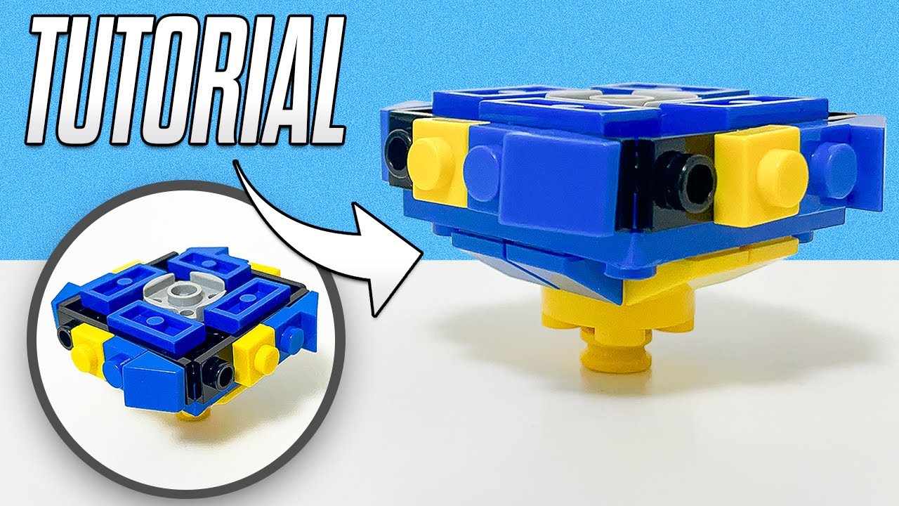 How to Build a LEGO Beyblade | Easy - YouTube