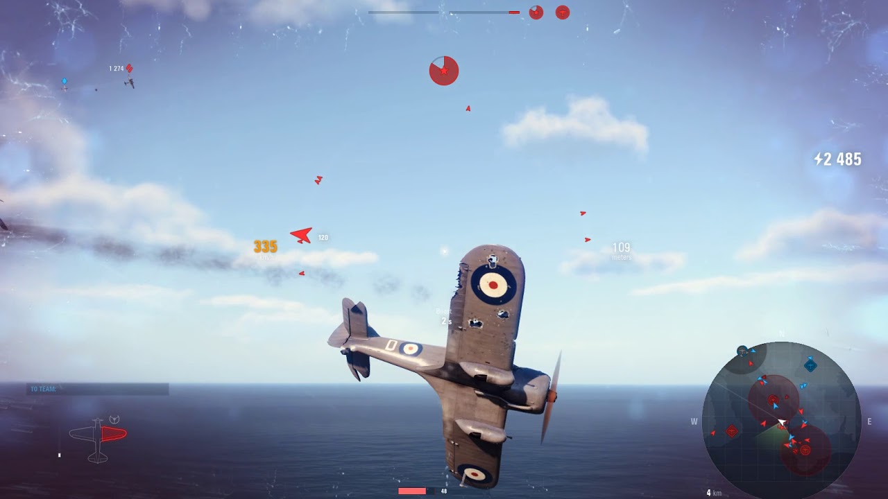 戰機世界 英國 三階戰機 Bristol 133 試飛 - YouTube