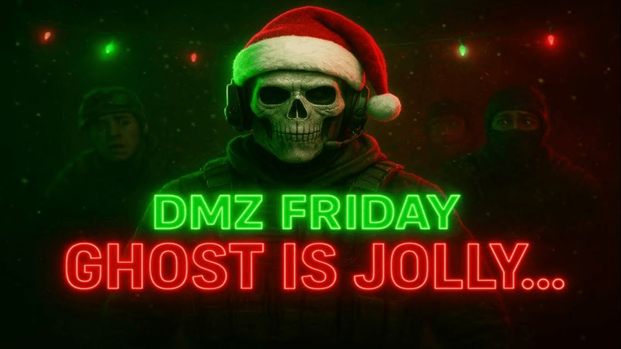 Live Now:🎄DMZ Friday — Ghost Is Jolly… The Operators Won’t Be. Always ...