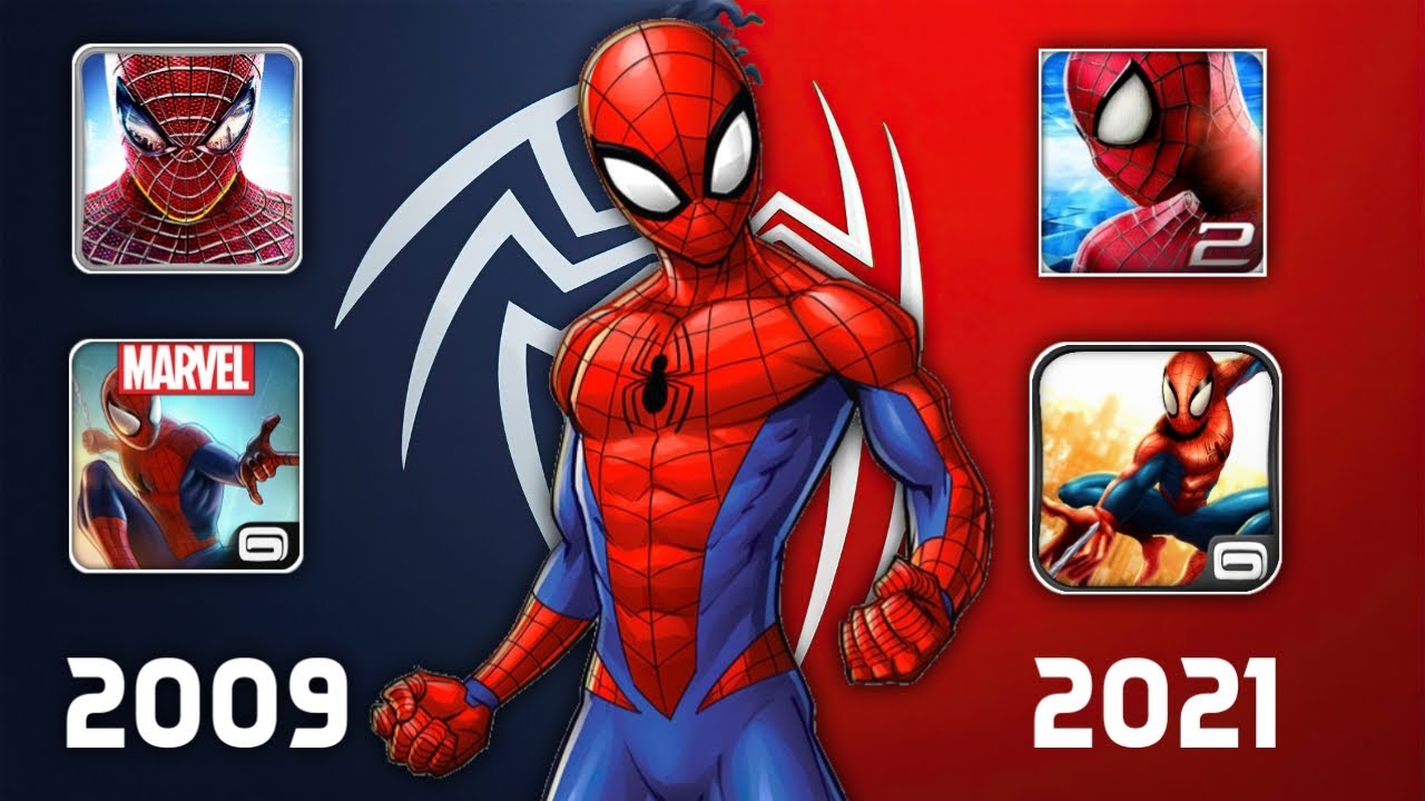 Evolution Of Spider-Man In Mobile Games (2009 - 2022) - YouTube