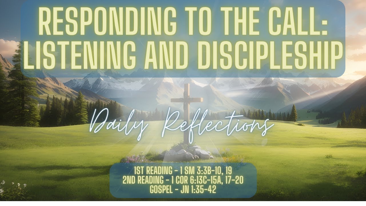 Today's Catholic Mass Reading and Gospel Reflection - YouTube