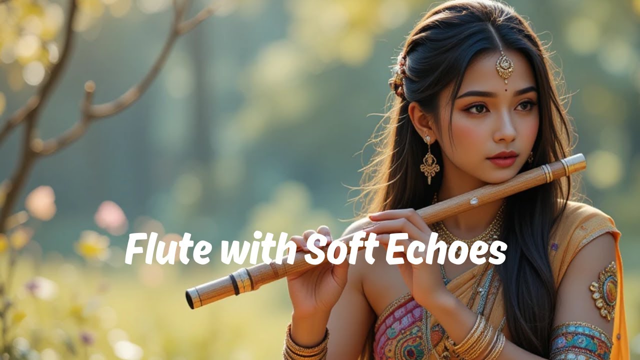 Flute Music | Crystalline Flow | Flute with Soft Echoes | Instrumental ...