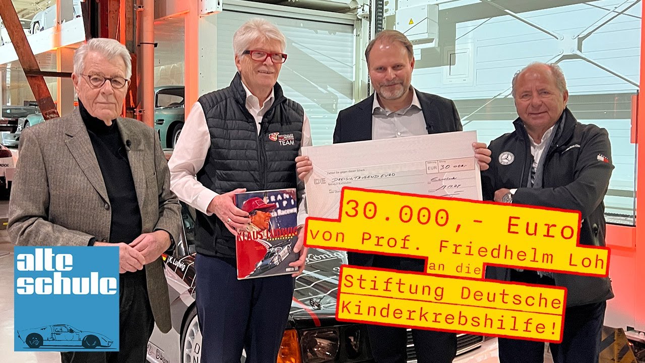 Danke Prof. Friedhelm Loh für sagenhafte 30.000,- Euro für die Stiftung ...