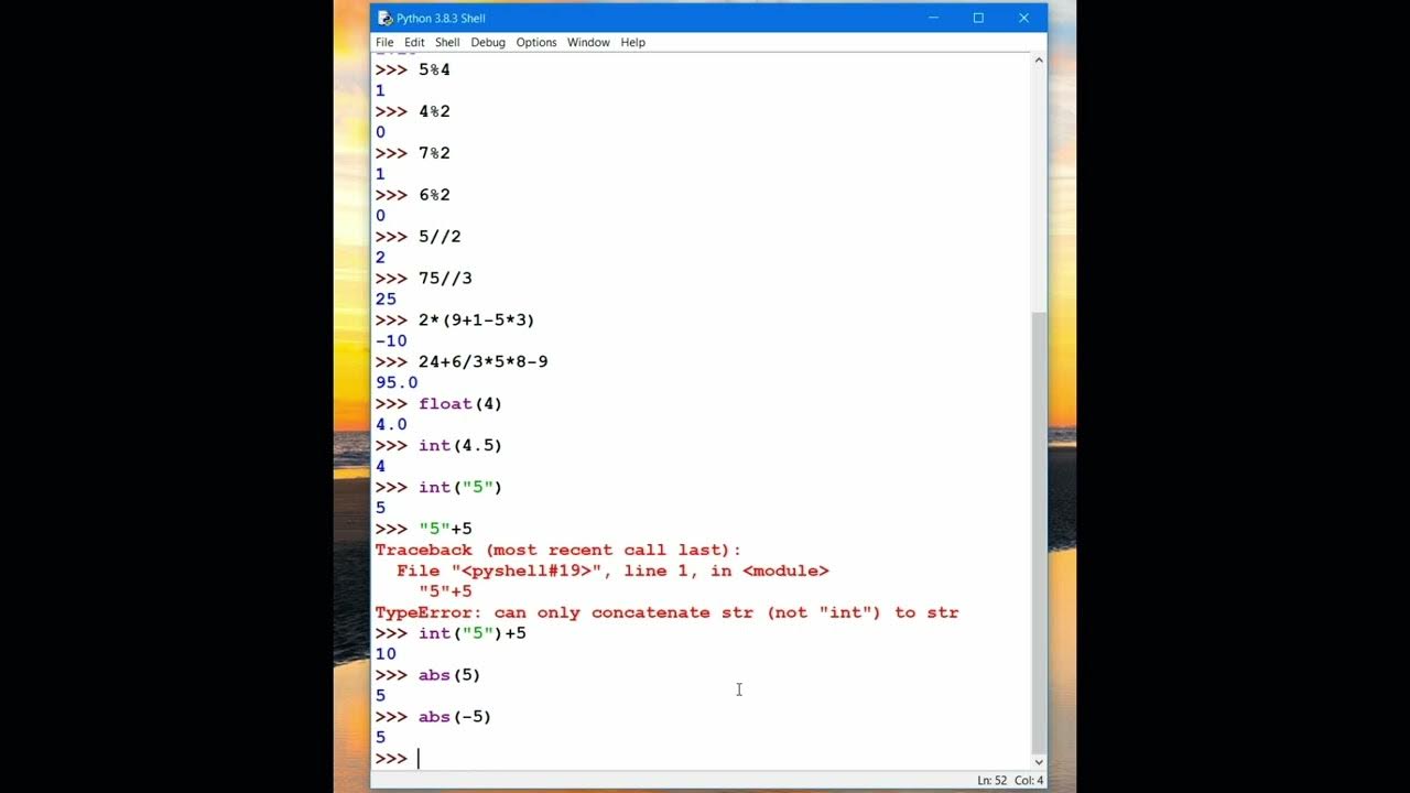 Python Tutorial Beginners - Numbers - YouTube