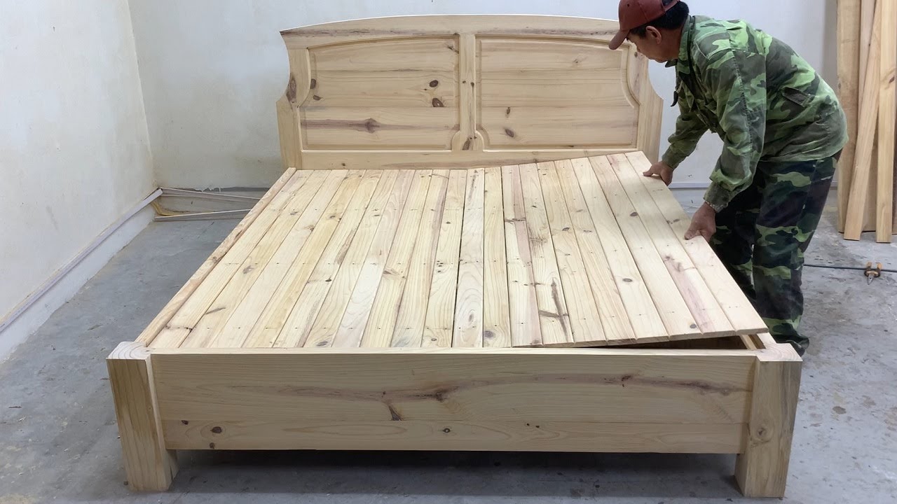 Build A Beautiful Bed With Unique And Strange Design Have Hidden ...