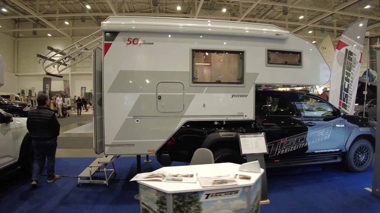 TISCHER pickup cabin BOX 240 model 2023 - YouTube