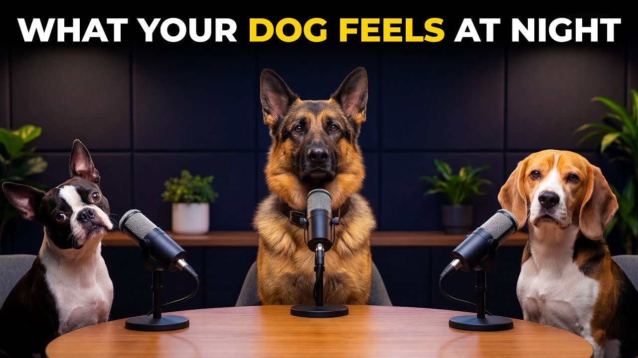 If Dogs Could Talk : What Your Dog Feels At Night - YouTube