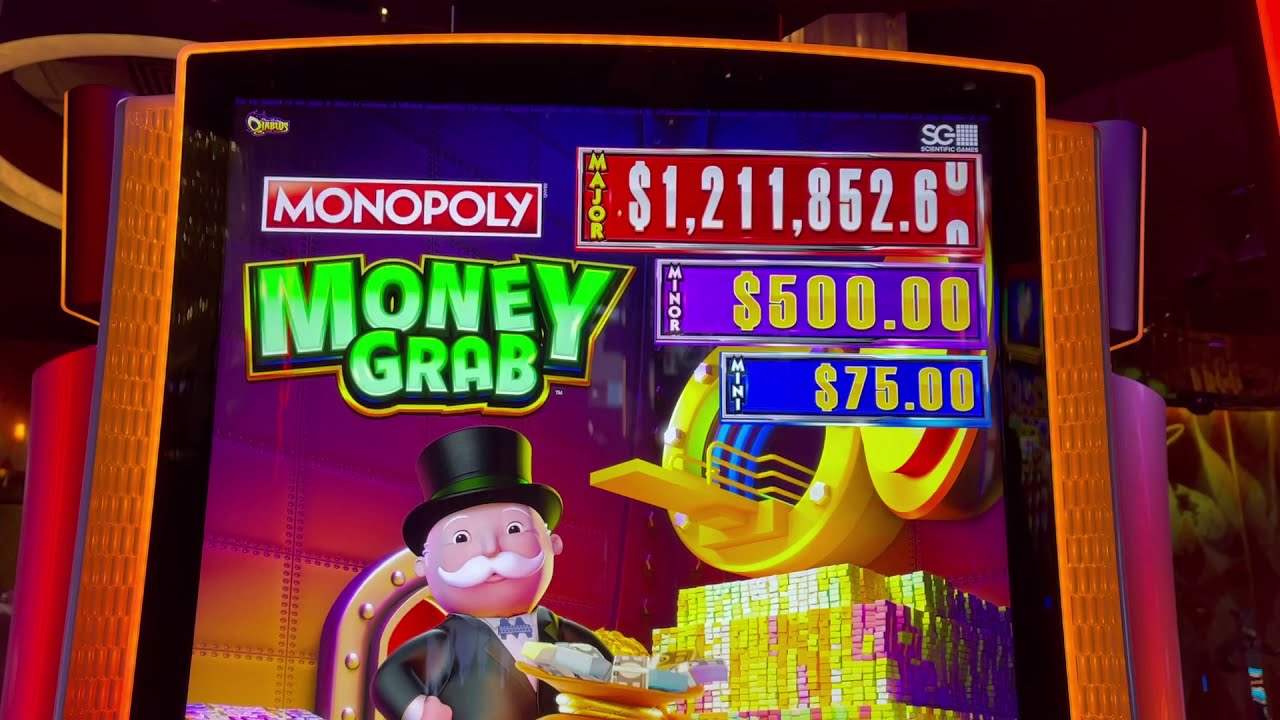 Wheel Bonus on Monopoly Money Grab! - YouTube