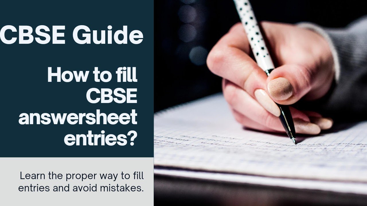 CBSE Exam 2024 : Cover Page of Answer Copy #cbse2024 #boardexam # ...