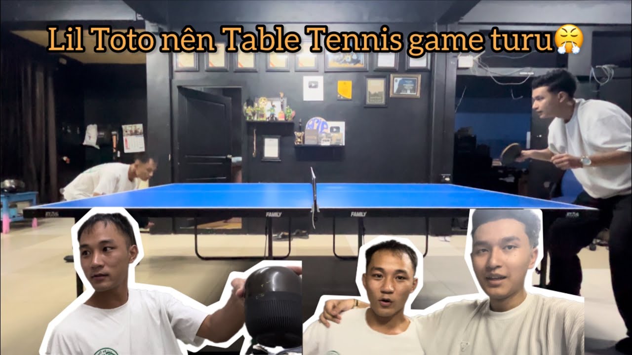 GRTV studio-ah ka lêng | Tommy-an 🏓 game-ah min cho ve khanglang😤🔥 - YouTube