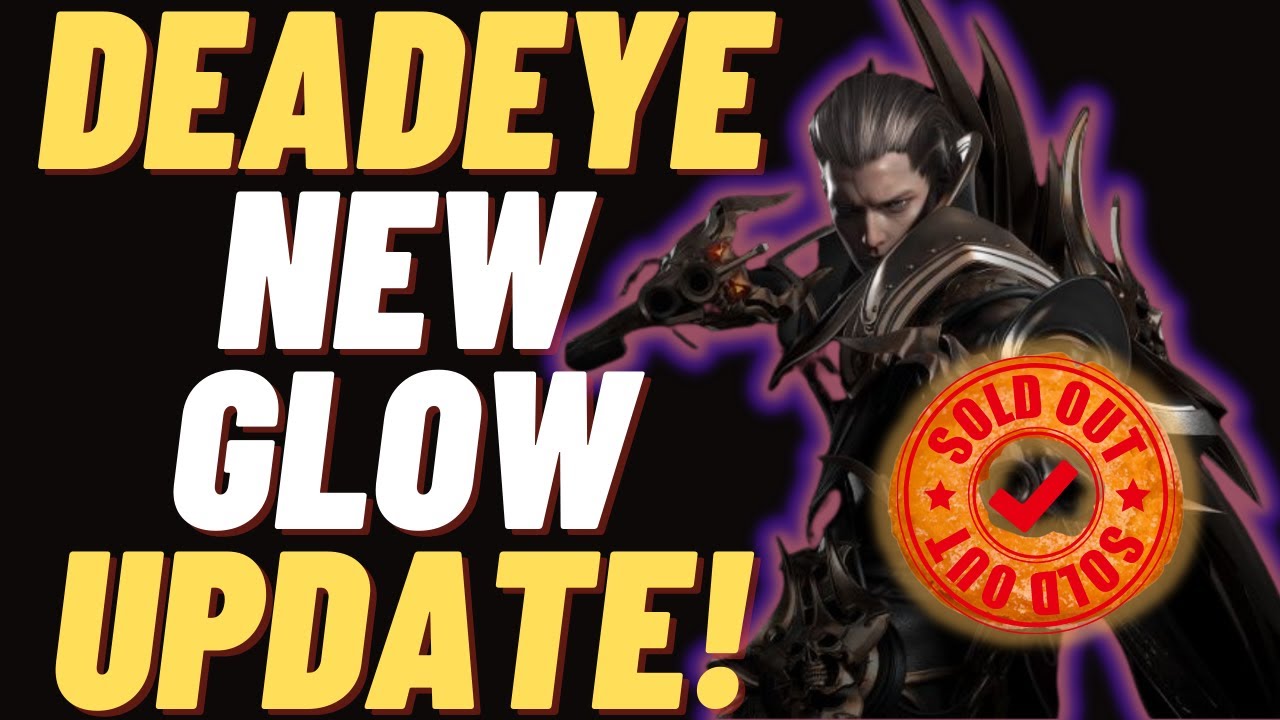 NEW DEADEYE GLOW&NON-COMBAT ANIMATION! NO MORE DONUTS! - YouTube